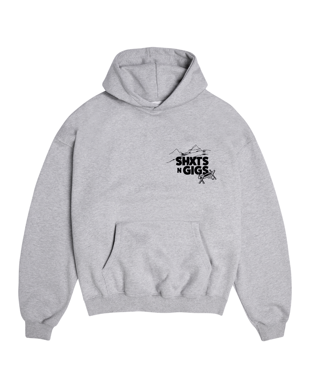 The Log Cabin ShxtsNGigs Merch: Exclusive Hoodies and T-shirts.