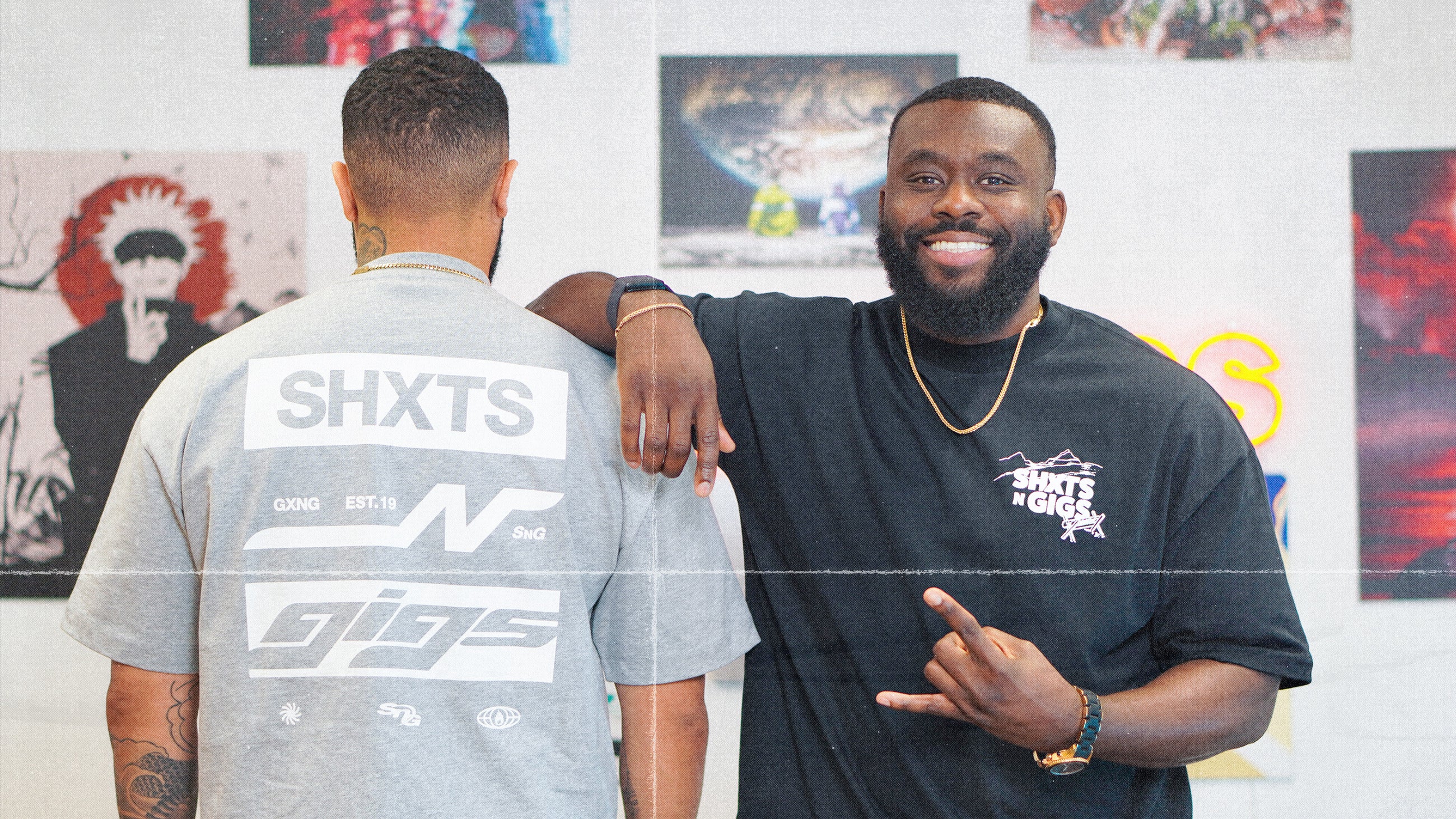 The Log Cabin ShxtsNGigs Merch: Exclusive Hoodies and T-shirts.